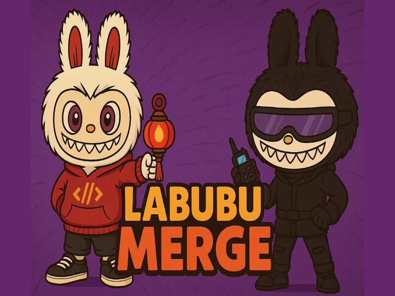 Labubu Merge 🕹️ Mängige võrgus Sgamesis