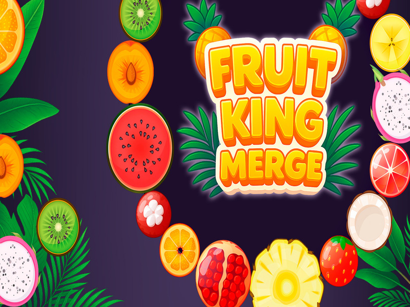 Fruit King Merge 🕹️ Mängige võrgus Sgamesis